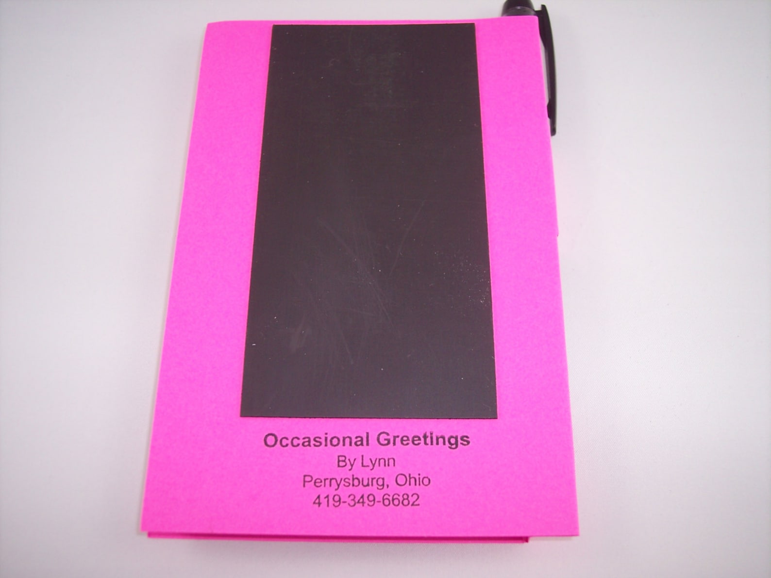 Pink Flamingo Magnetic Note Pad - Etsy