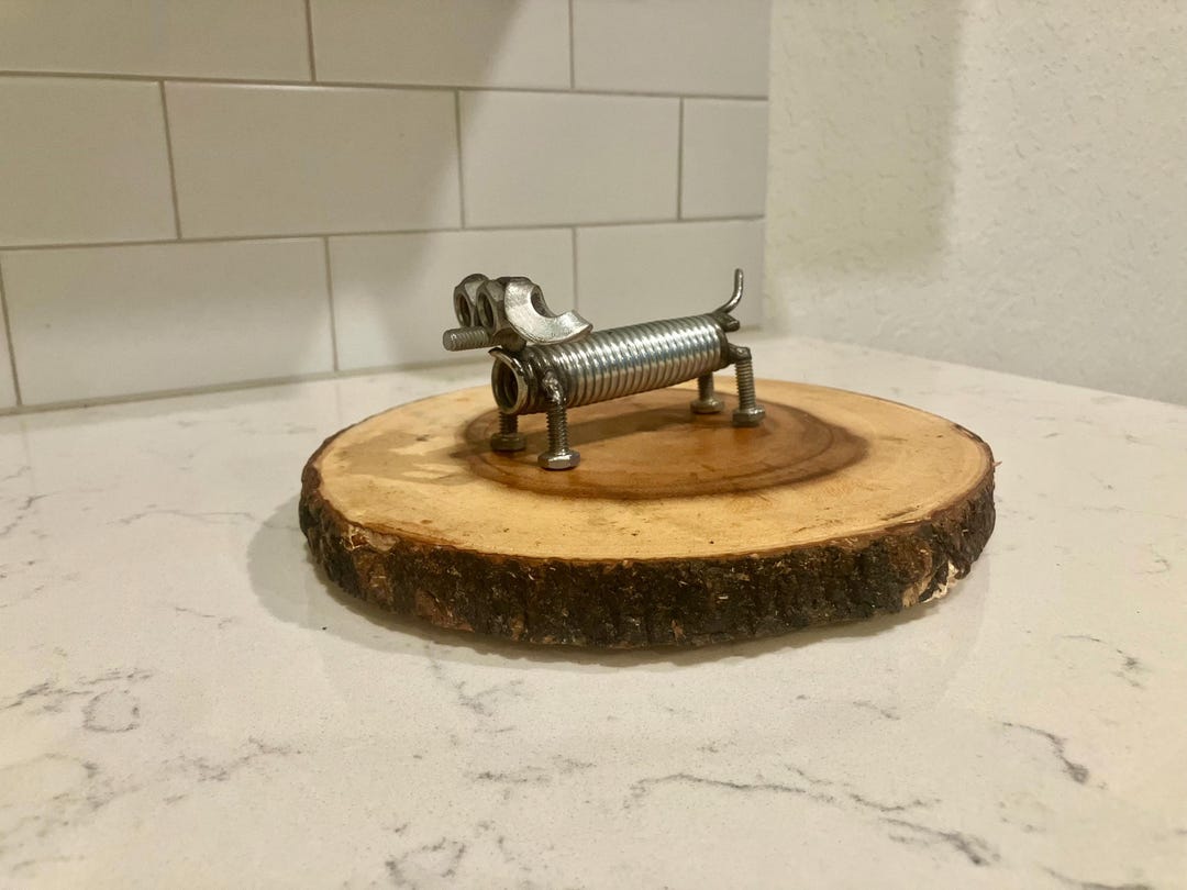 Dachshund Dixie Dog Art Metal Sculpture Home Decor Scrap Metal Dog ...