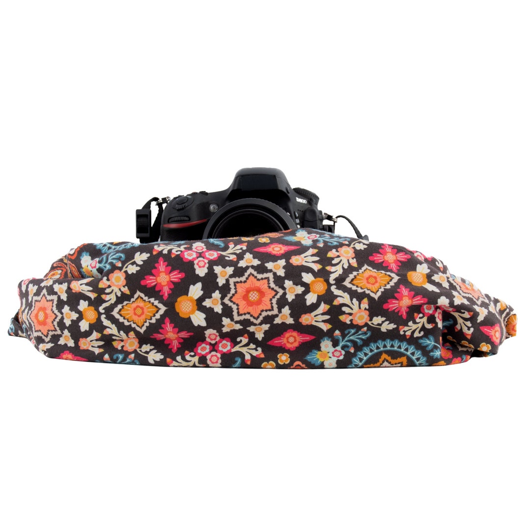 Aloha Pocket Scarf Camera Strap; Cool and Comfortable; Soft Style; SLR ...