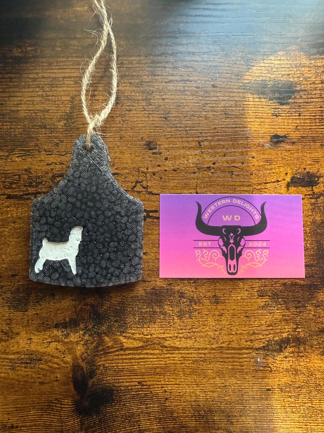 Show Goat • Market Goat • FFA Goat • 4-H Goat • Ear Tag • Car Freshie ...