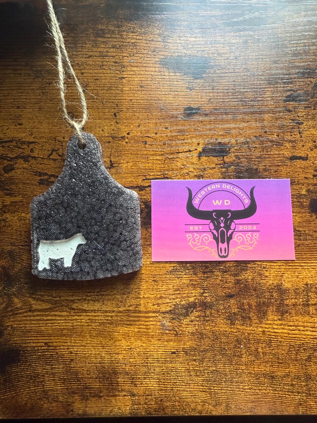 Steer Ear Tag Car Freshie: FFA 4-H - Etsy