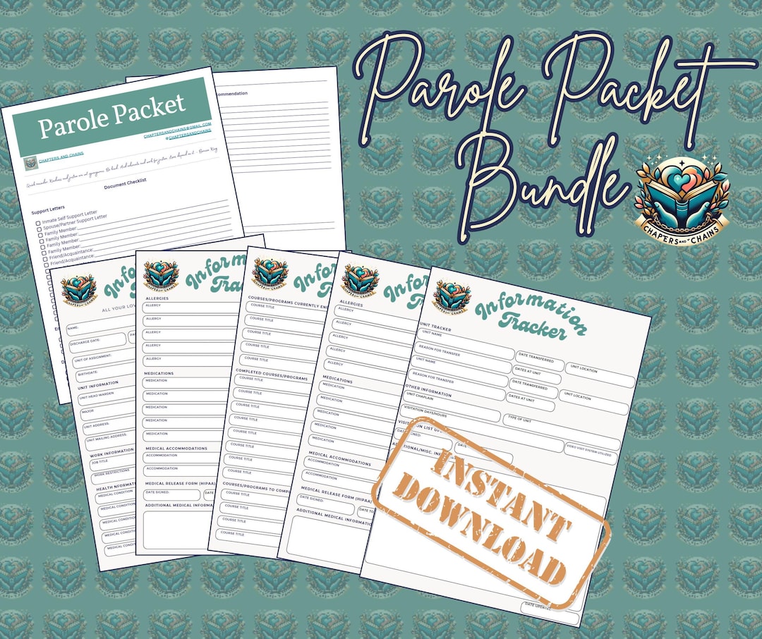 Parole Packet How-to Guide | Step-by-step Parole Preparation ...