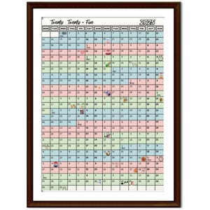 Custom 2025 Two Week Calendar Poster - Printable 18x24 Wall Art - Etsy