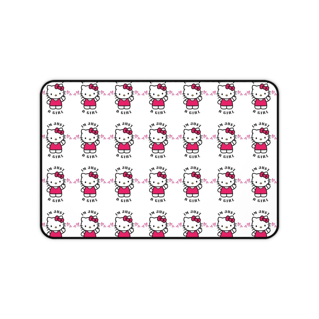 Hello Kitty Desk Mat, Cute Desk Pad for Kids, Office Accessories, Gamer ...