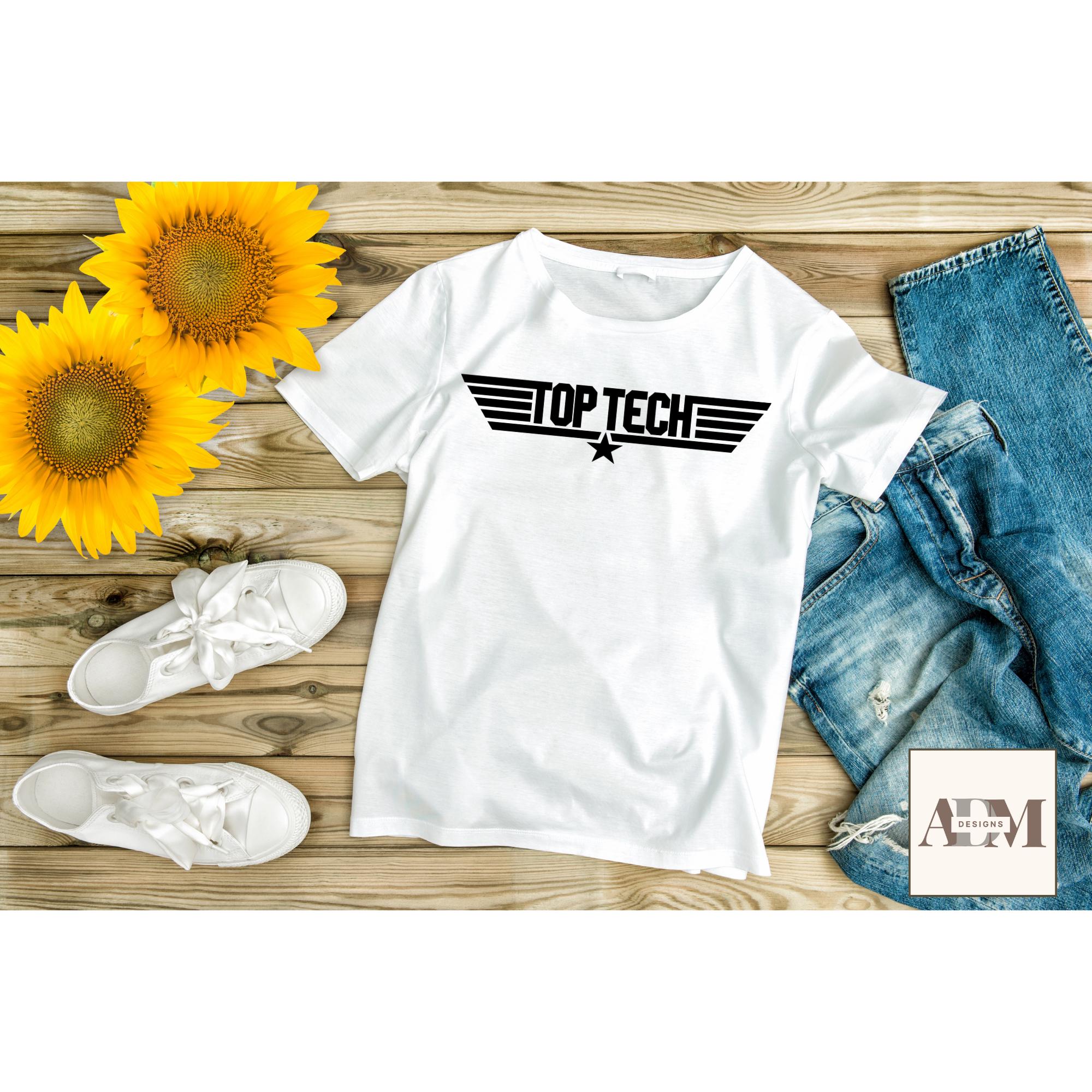 Top Tech, Top Gun, Vector, Svg, Technology, Technician, Information ...