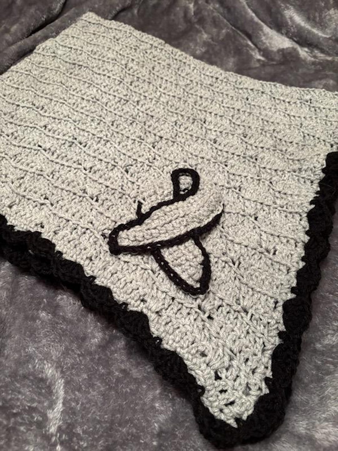 Brain Cancer Awareness Crochet Afghan Throw - Etsy