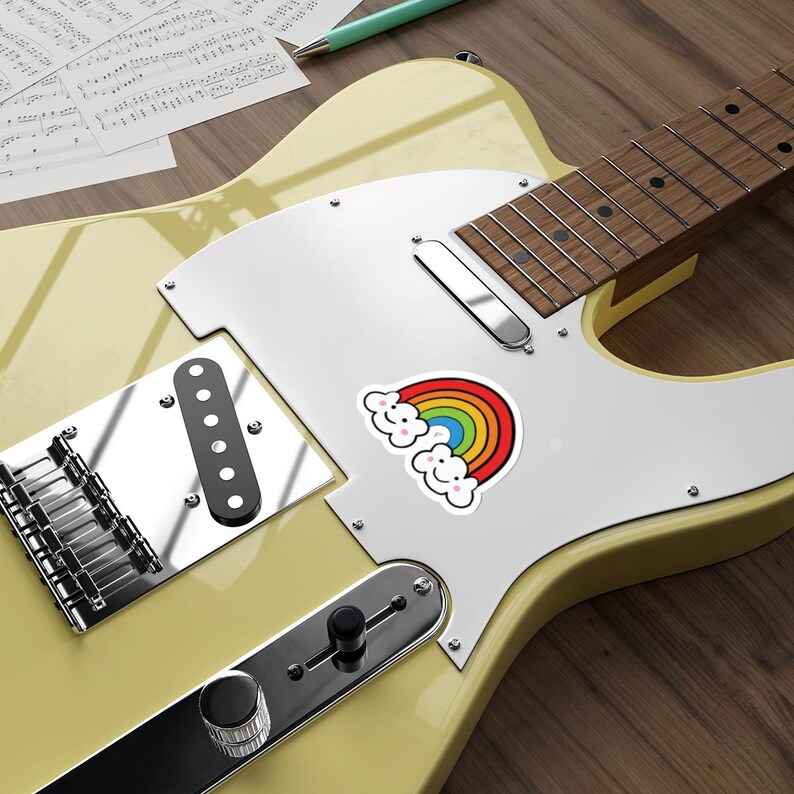 Rainbow Mood Sticker Cute Vinyl Sticker for Laptops, Journals, and ...