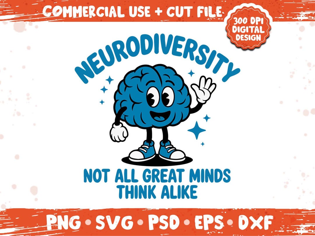 Neurodiversity Png Svg, Autism Mental Health Awareness Quote, Inclusive ...