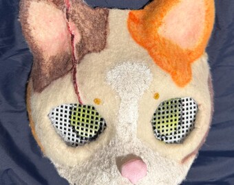 Calico Therian Mask/cat Mask - Etsy