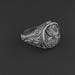 Griffin Signet Ring, Mythical Creature Jewelry, Sterling Silver Mens ...