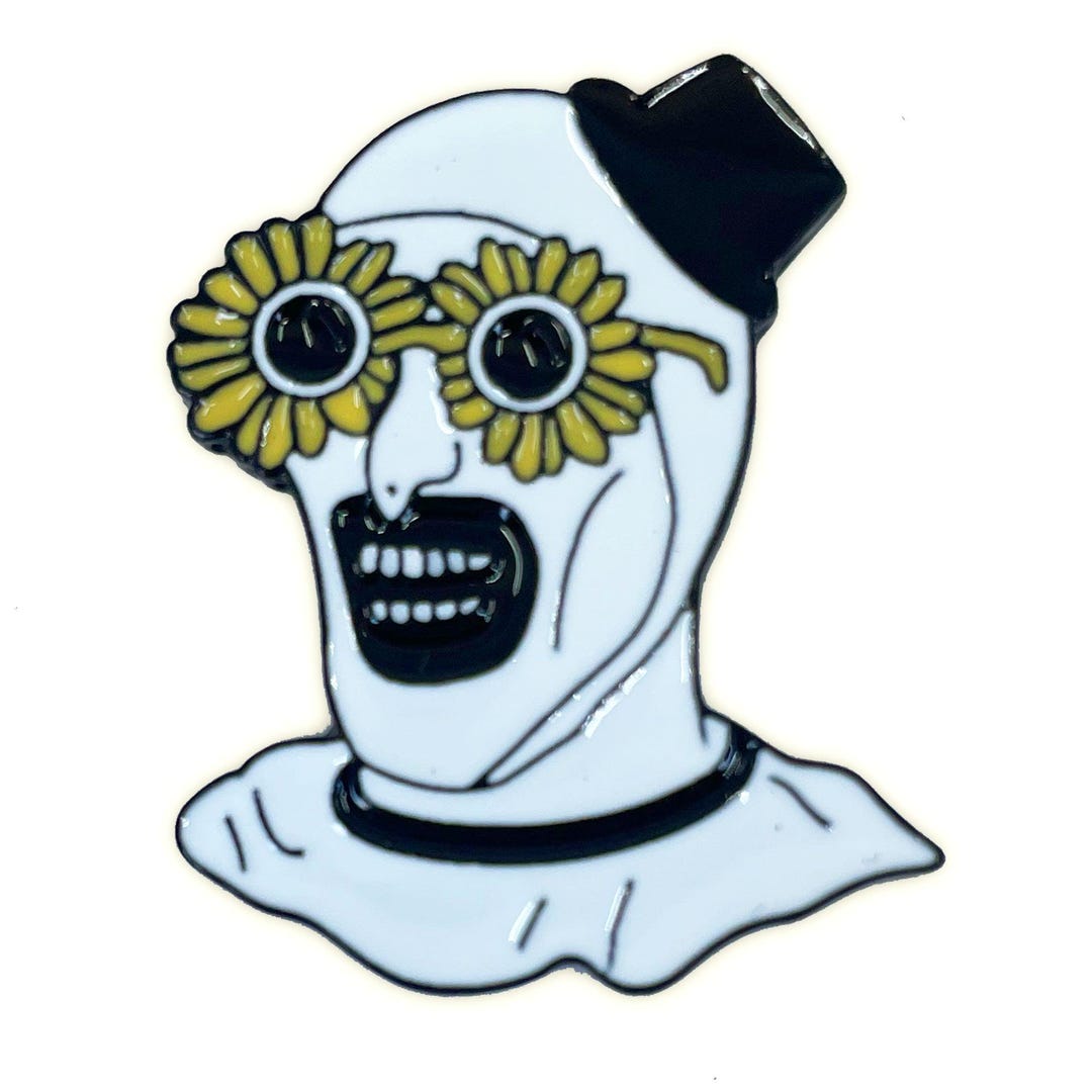 Terrifier | Art the Clown | 2 Versions | Enamel Pin - Etsy