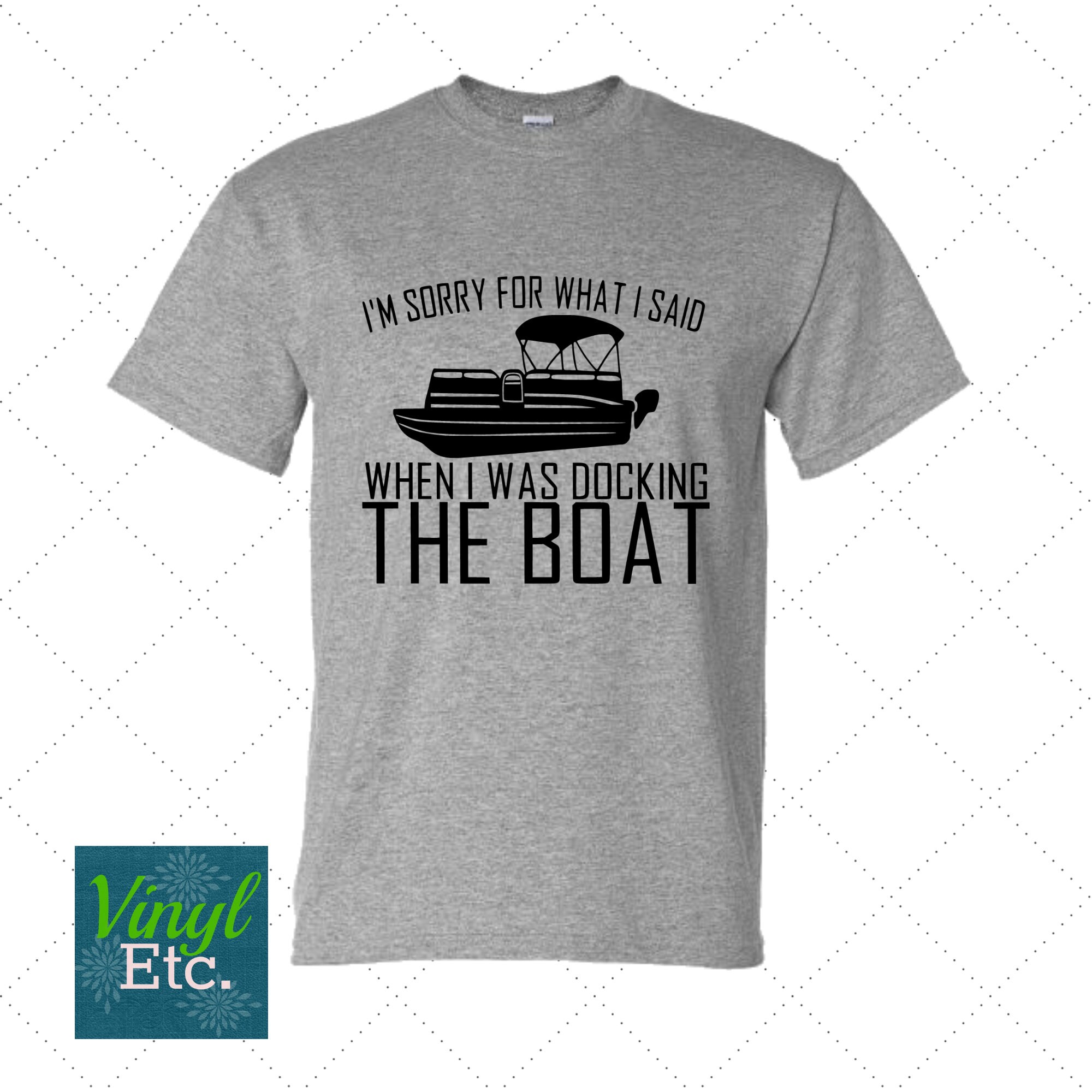I'm Sorry for What I Said Svg, Boat Svg, Lake Svg, Waves Svg, Pontoon ...