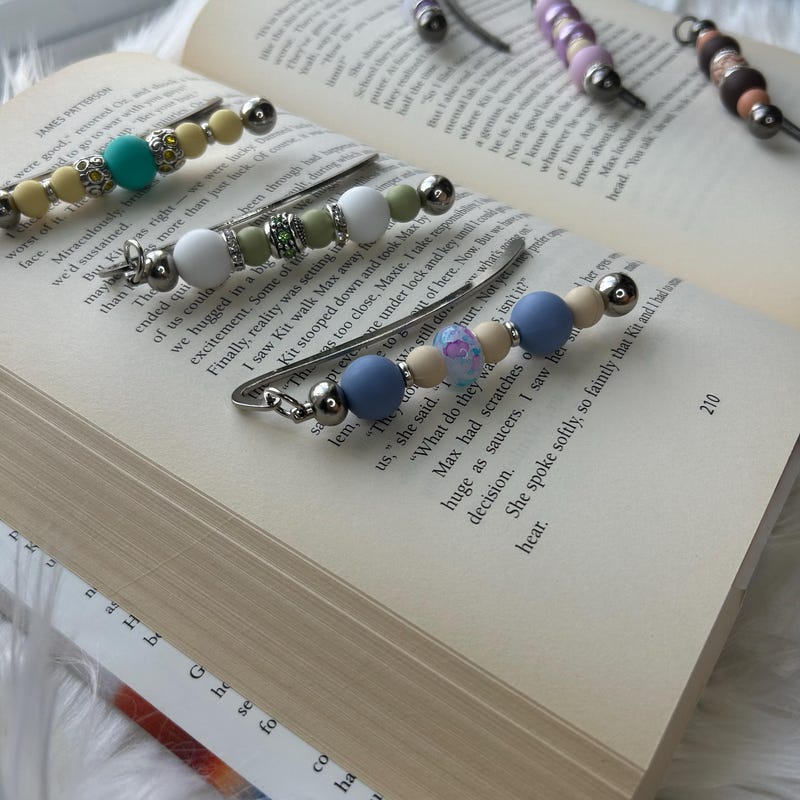 Beaded Bookmarks - Etsy