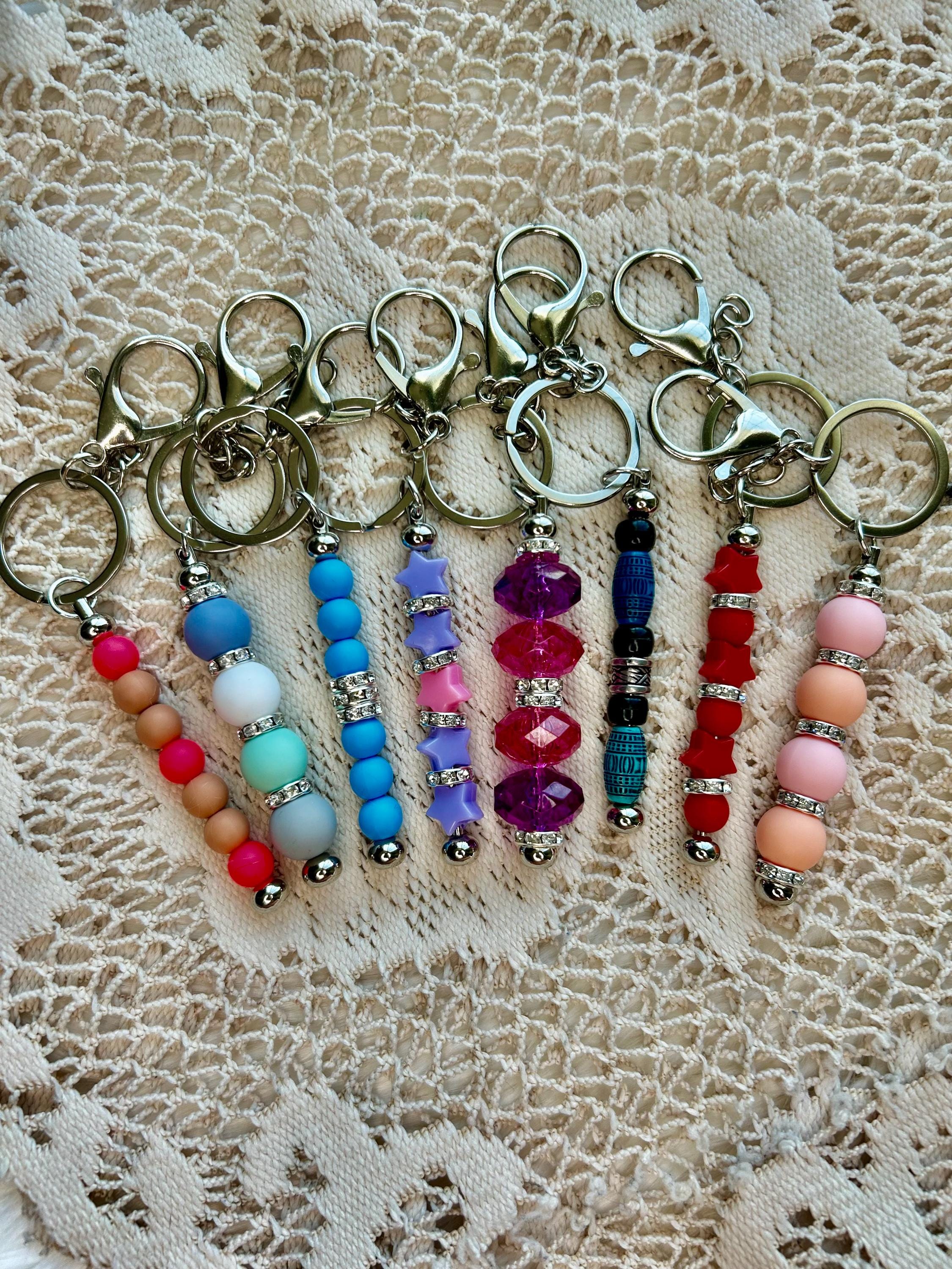 Beaded Keychains, Handmade Keychains - Etsy