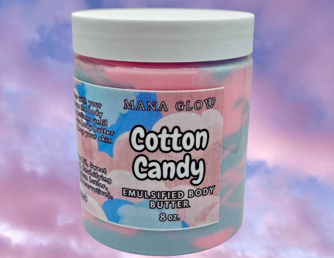 Cotton Candy Body Butter – Cotton Candy Sweet Scent | Shea, Mango ...
