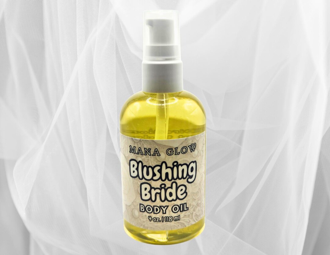 Blushing Bride Dry Body Oil – Wedding Silk Santal Inspired Scent ...