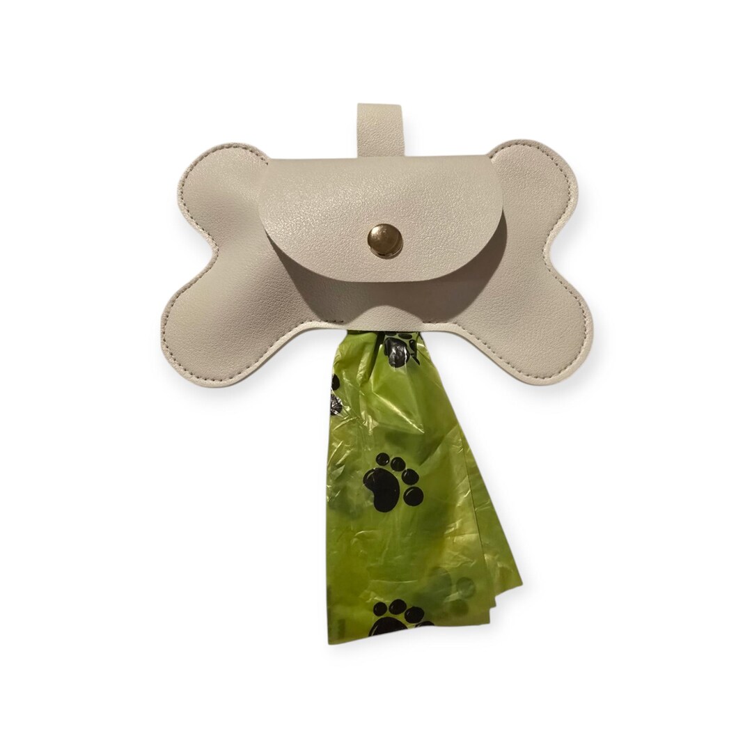 Pet Waste Bag Holder/bone Shaped Bag Holder/poop Bag Holder/dog Mom ...