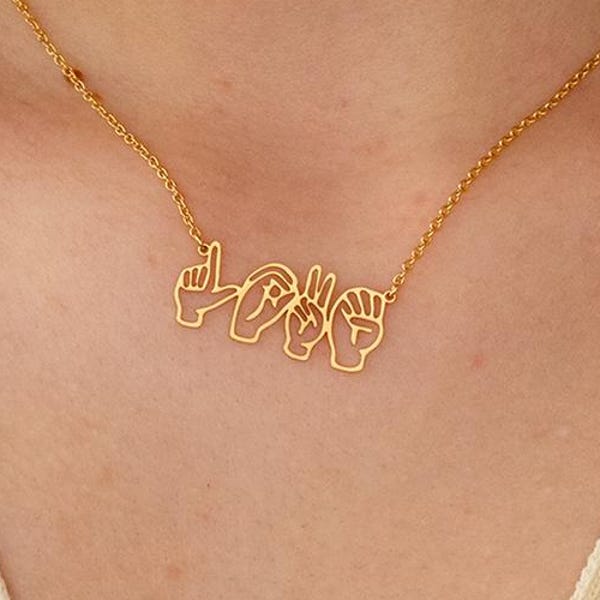 Asl Jewelry - Etsy