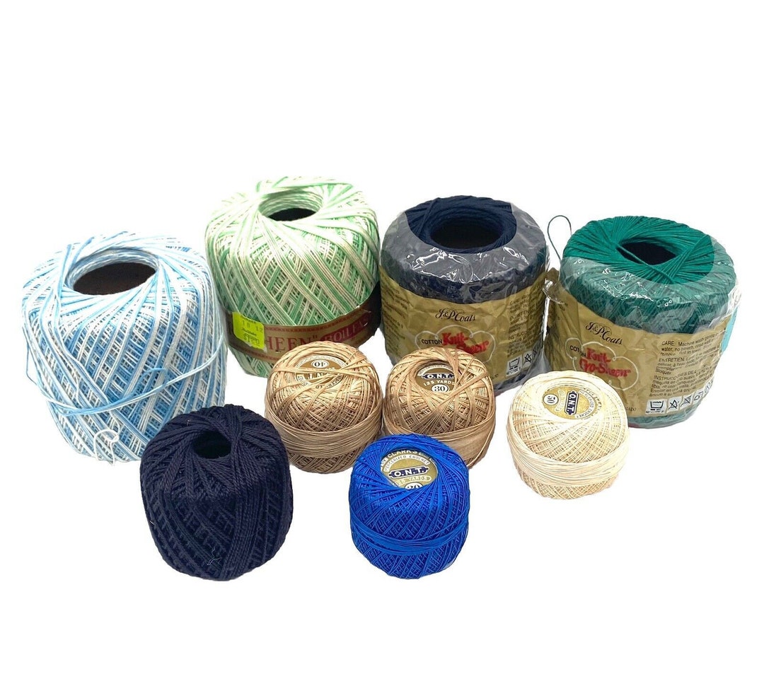Vintage J & P Coats / Clarks Tatting Thread Lot - Etsy