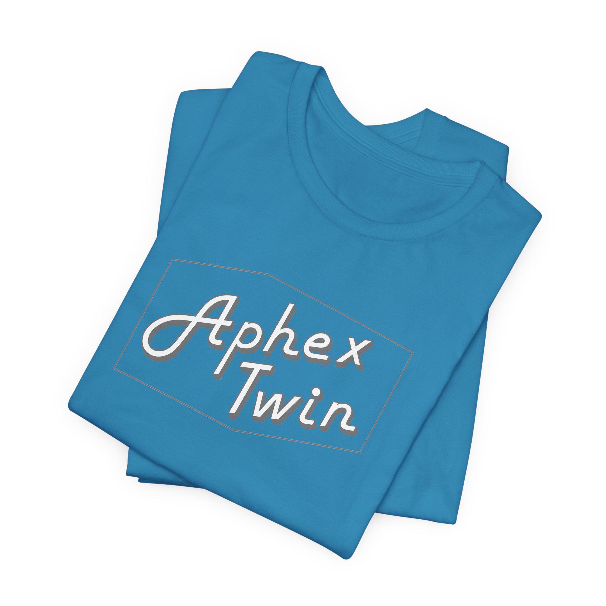 Aphex Twin Cheetah EP Album Cover Aqua Blue T-shirt | IDM Fan Shirt - Etsy