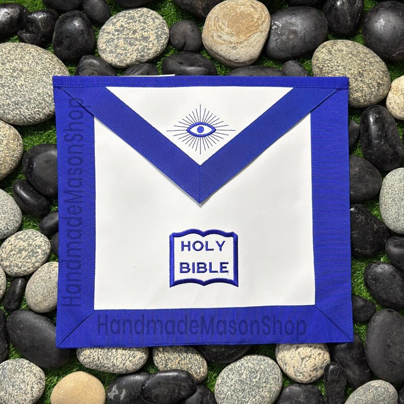 Masonic Chaplain Apron Set: Blue Lodge Regalia With Collar, Jewel ...