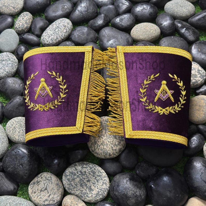 Masonic Grand Lodge Master Cuffs, - Etsy
