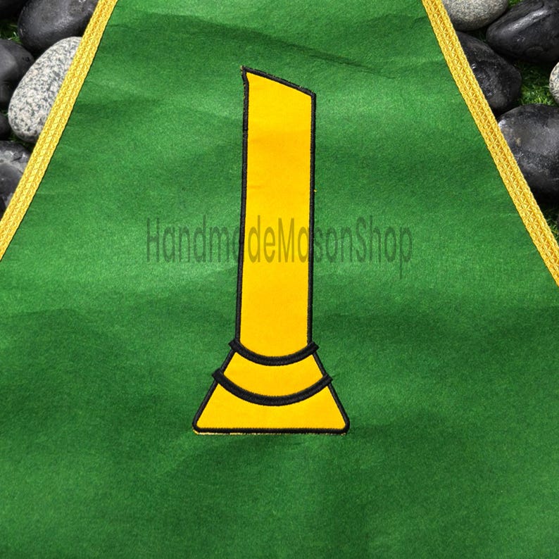 5 Triangle Embroidered Flags Banners to Make Order of Eastern Star OES ...