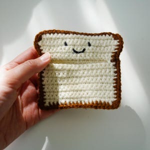 Crochet Pattern - Bread Toast Organizer/small Bag/headphone Orginizer ...