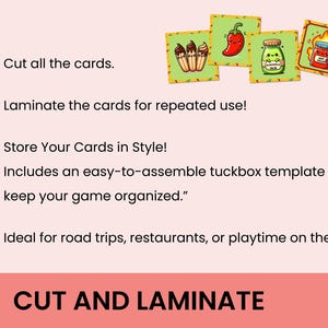 Taco Memory Game | Printable Matching Game for Kids | Fun and ...