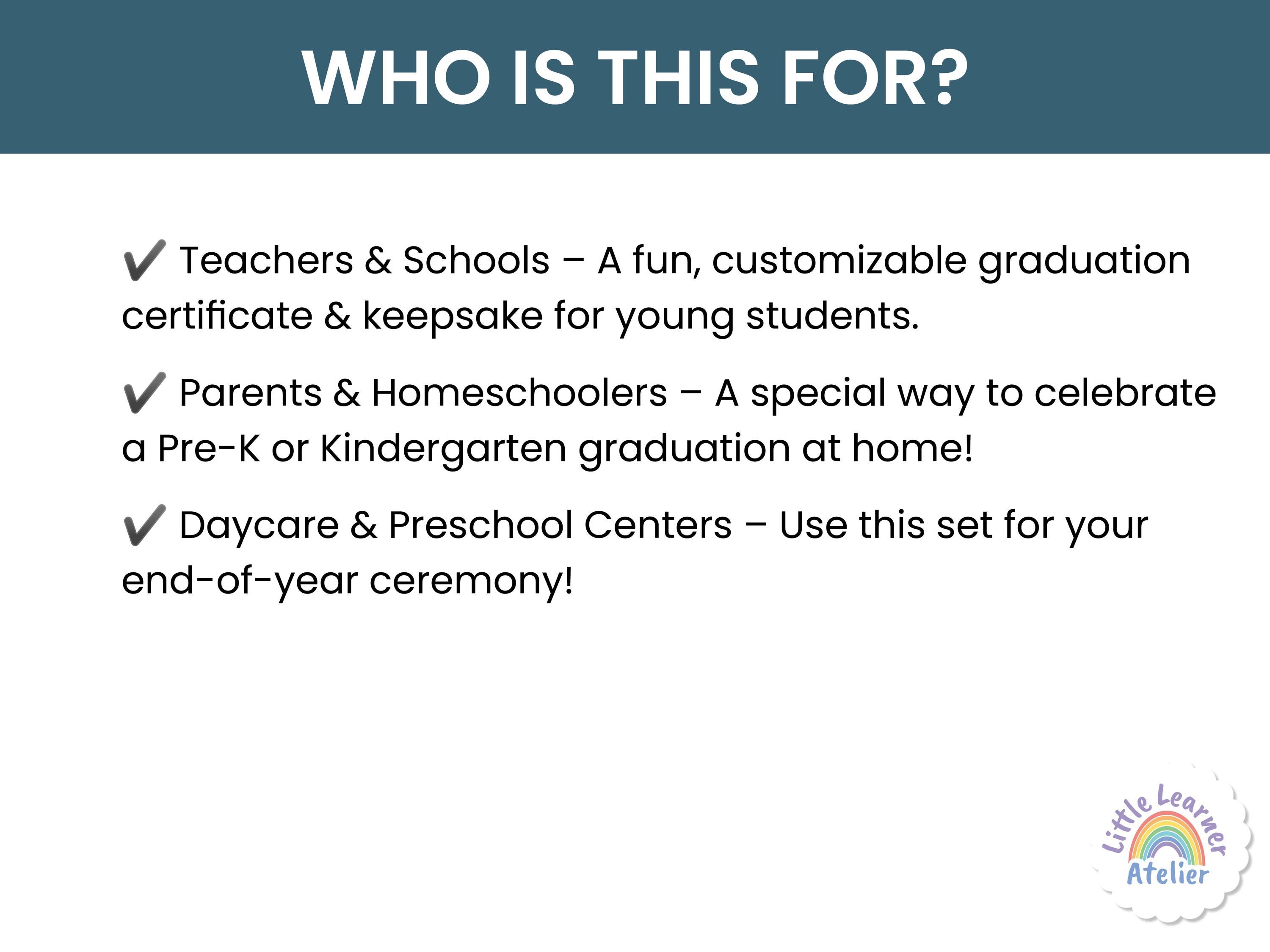 Editable Kindergarten Graduation Certificate + Pre-k Diploma & Coloring ...