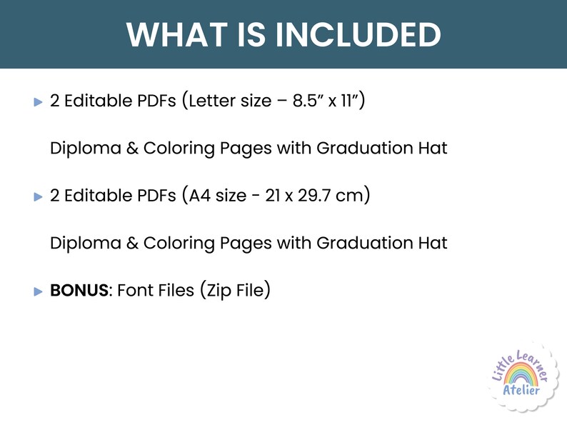 Editable Kindergarten Graduation Certificate + Pre-k Diploma & Coloring ...