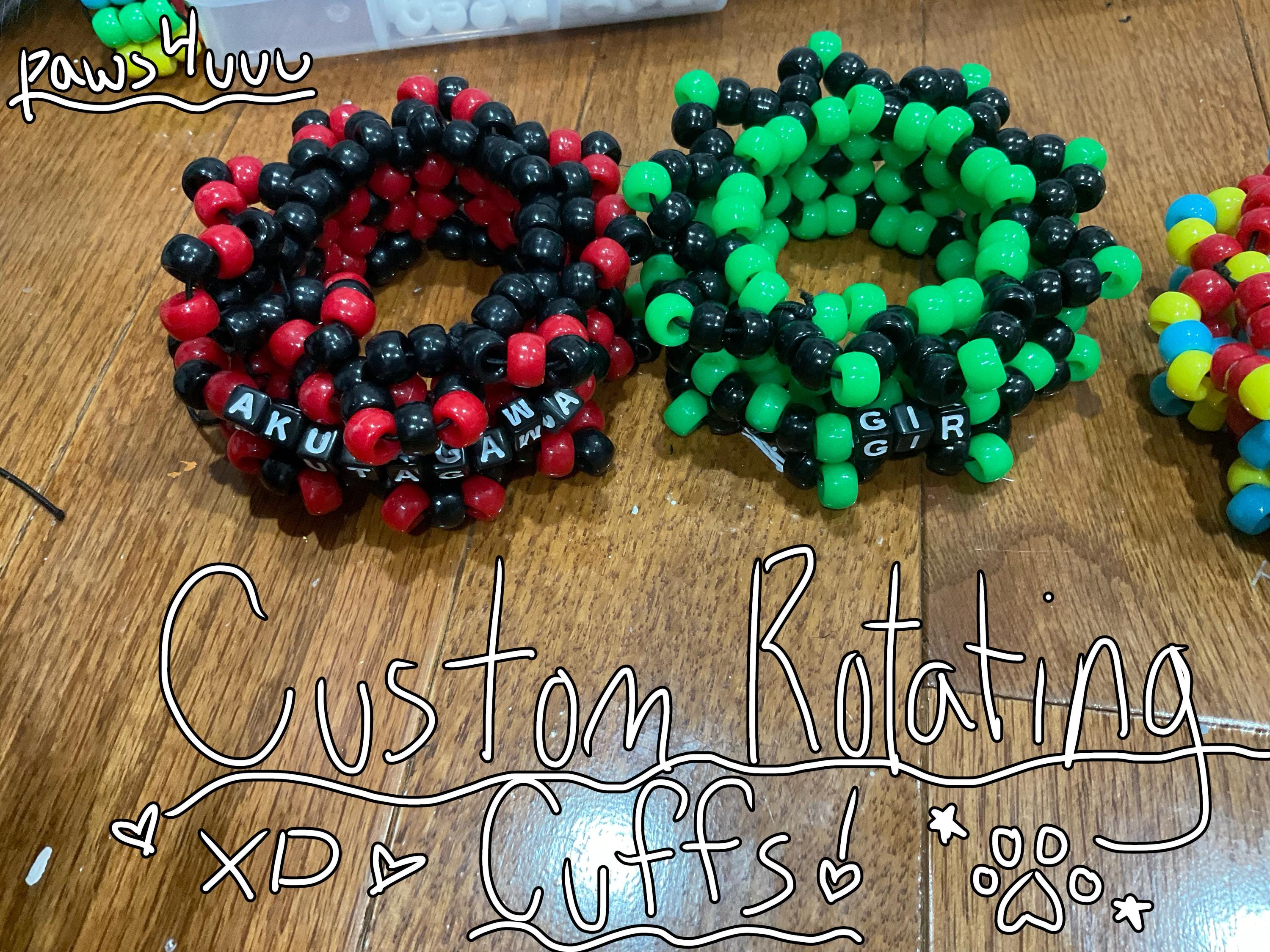 Custom Kandi Rotating Cuff! (read Desc!) - Etsy