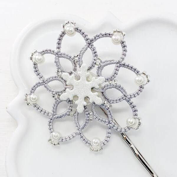 Snowflake Hair Piece - Etsy