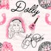 Dolly Parton Seamless Pattern Digital Paper Yeehaw Disco Country Music ...