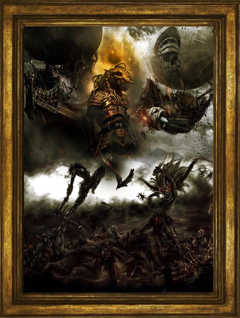 Pirate Warzone Fantasy Art, Designed in Photoshop. This Art is High ...