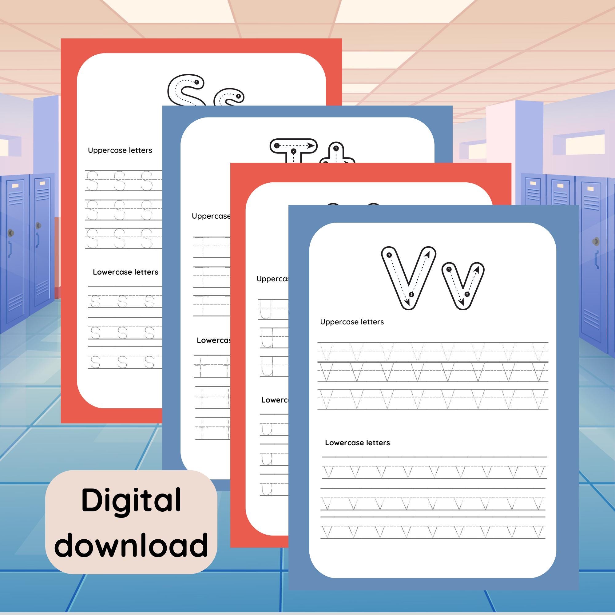 ABC Tracing Sheets, Alphabet Tracing Fun, Alphabet Tracing Sheets for ...