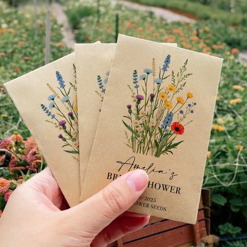Customized Seed Packages - Etsy