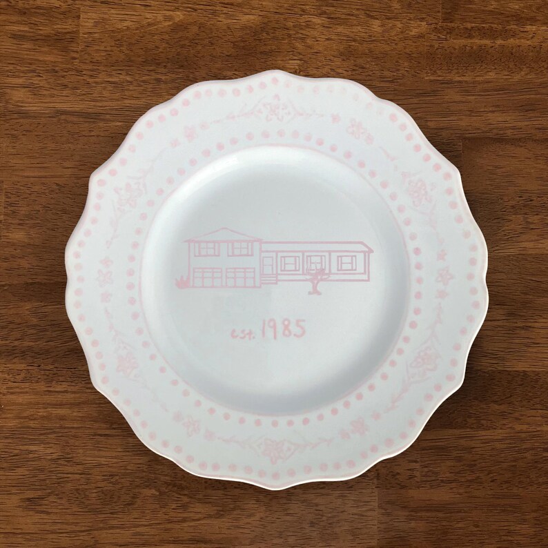 Hand Painted Home Personalized Decorative Repurposed Vintage Dining ...