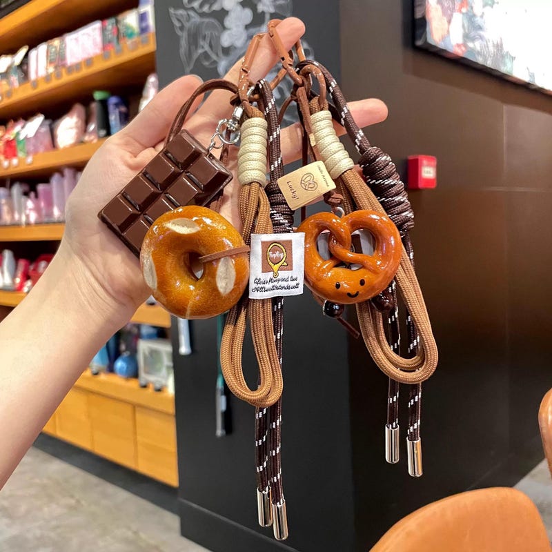 Cute Food Keychain - Etsy