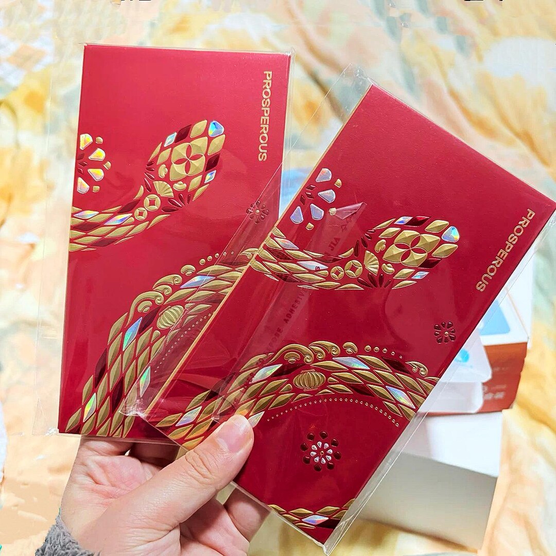 2025 Year of the Snake Red Envelope Red Packet| Hong Bao, Ang Pao ...