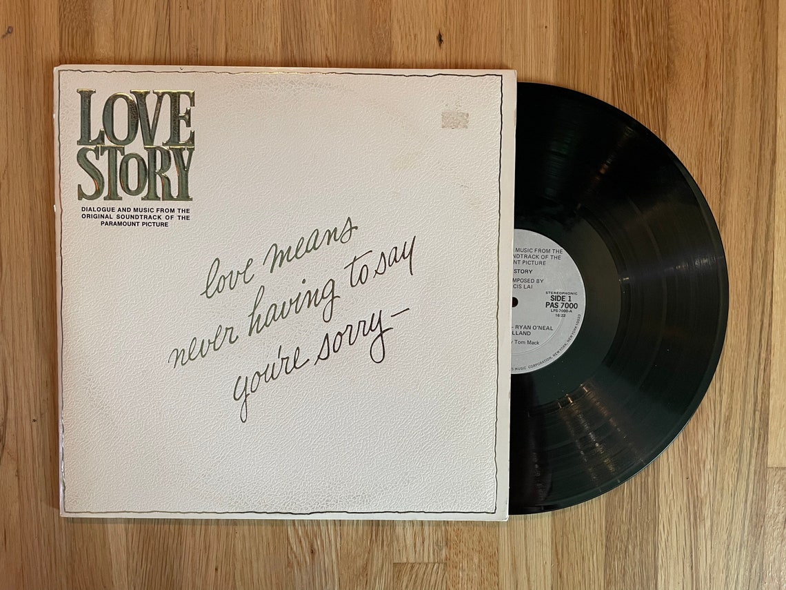Love Story Original Soundtrack Double LP 1970 Vinyl Record - Etsy