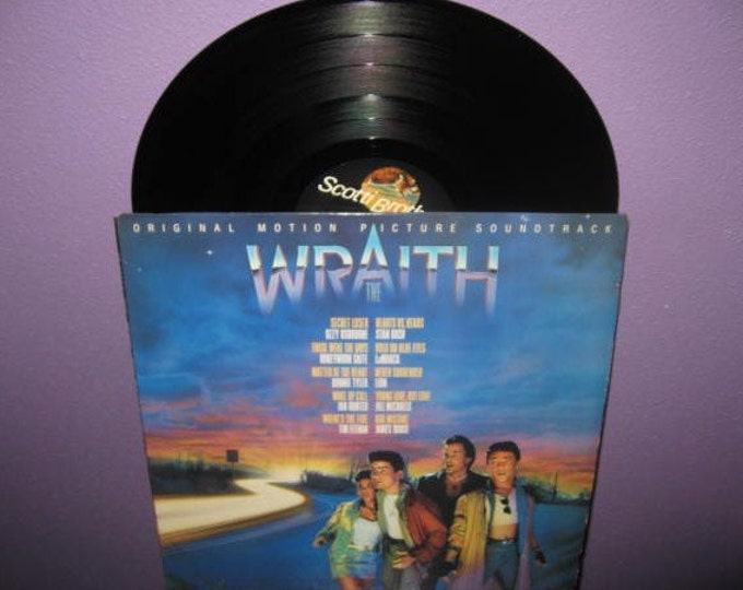 Rare Vinyl Record the Wraith Original Soundtrack LP 1986 Sci Fi Heavy ...