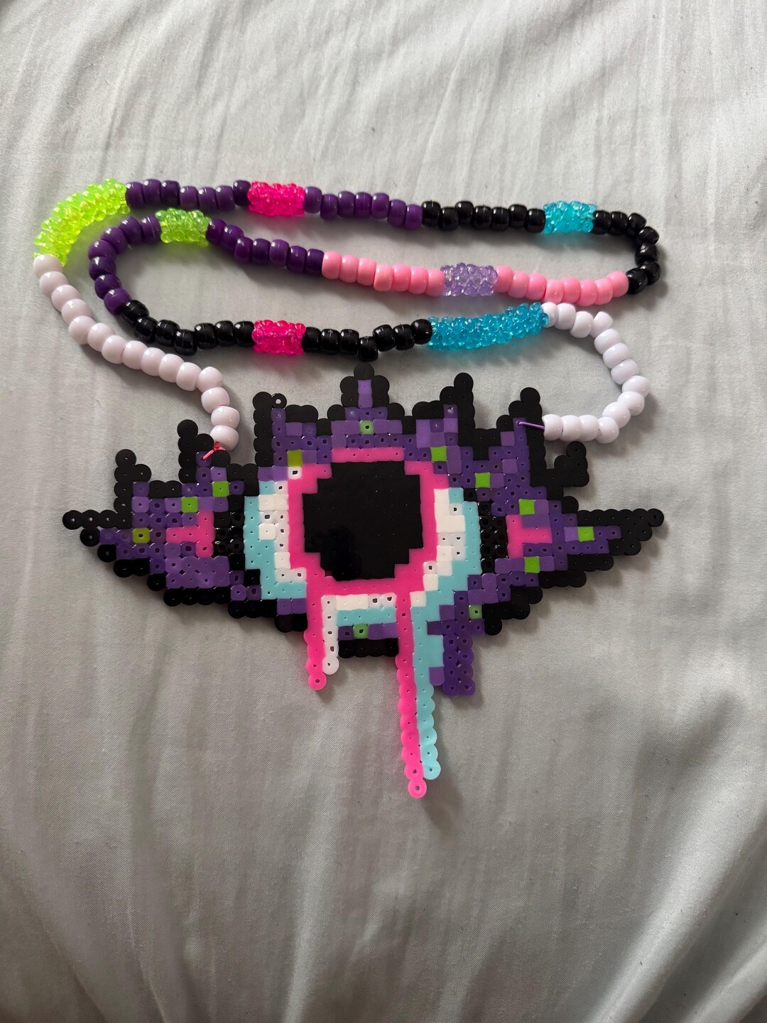 Evil Eye Perler - Etsy