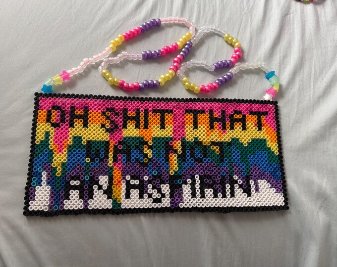 Kandi Perler “not an Aspirin” - Etsy