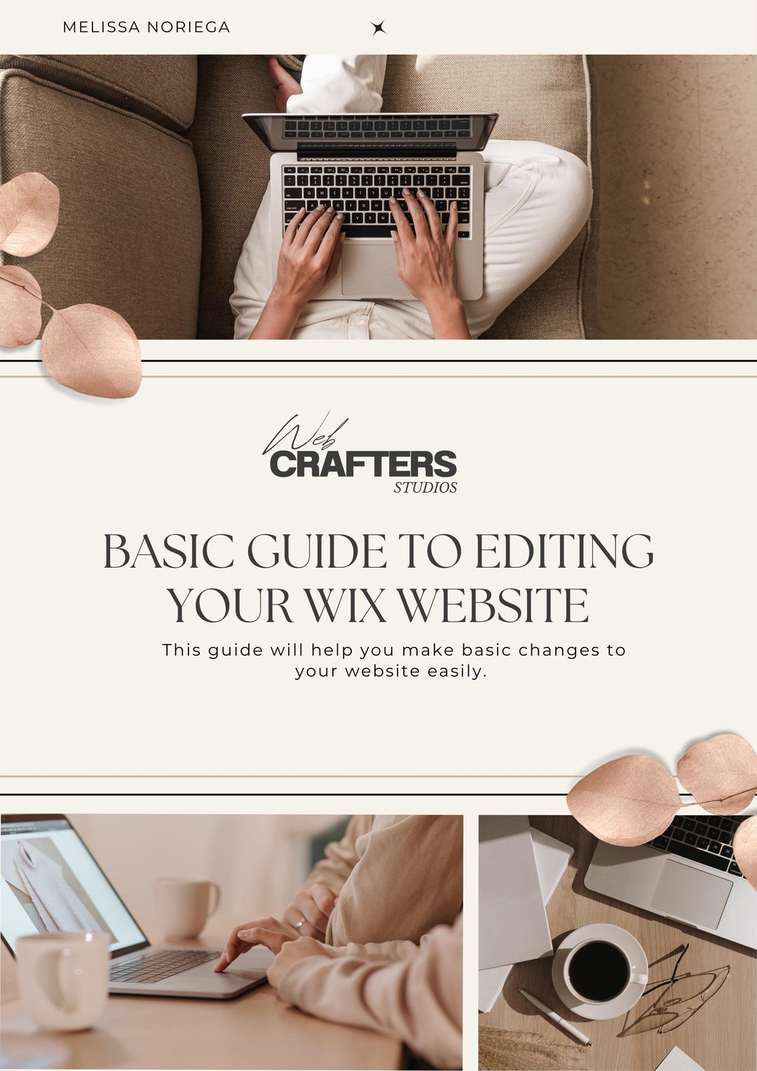 Basic Guide to Editing Your Wix Website Spanish & English Version - Etsy