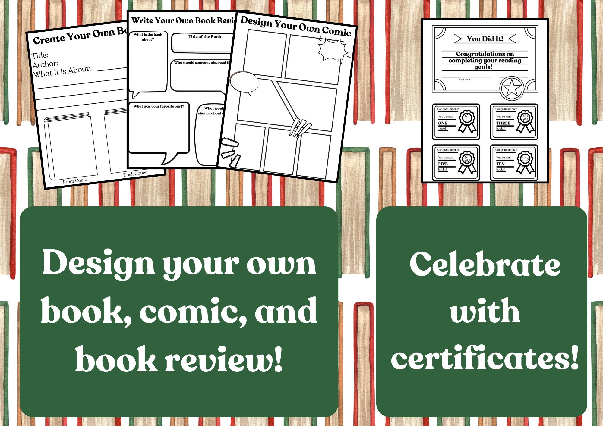 Learn to Love Reading Activity Pages - Etsy