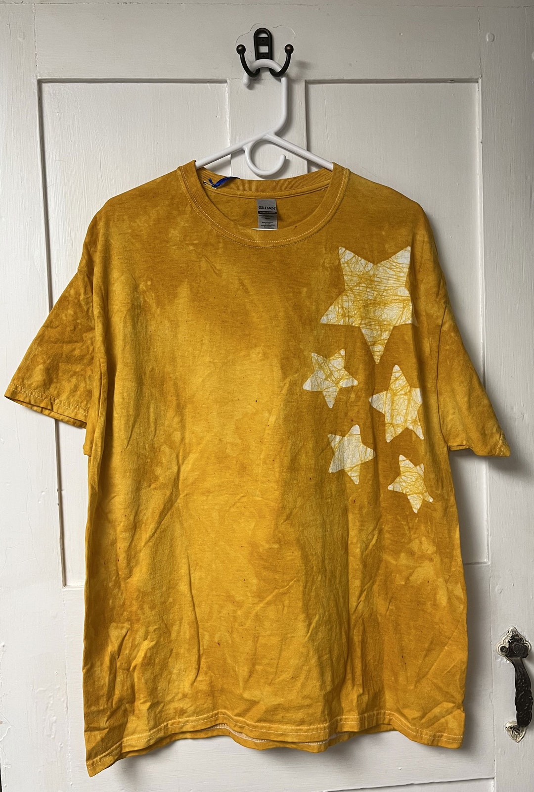 Yellow Star Shirt, Mens Star Shirt, Womens Star Shirt, Celestial T ...
