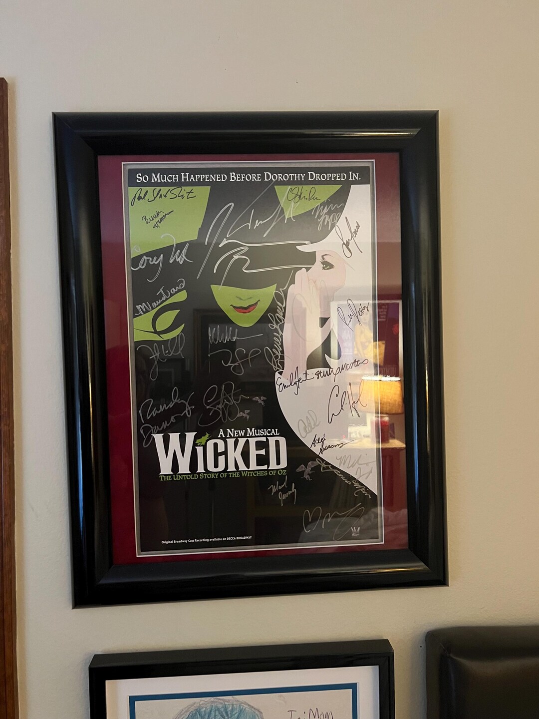 WICKED Signed Original Broadway Cast 2003 - Etsy