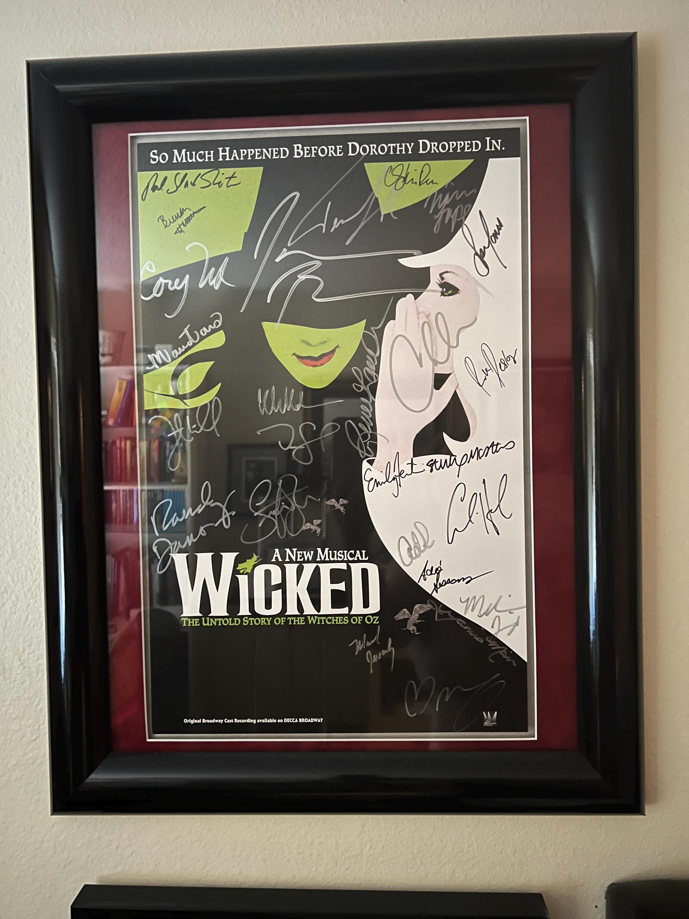 WICKED Signed Original Broadway Cast 2003 - Etsy