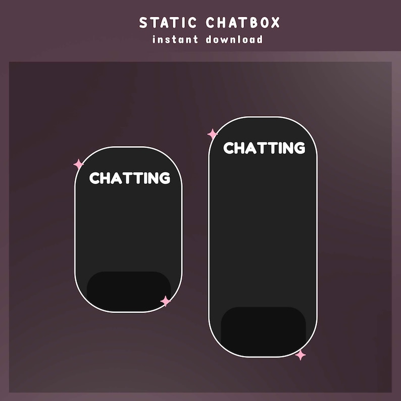 Velvet Wings Animated Stream Overlay Bundle, Black Pink Stream Overlay ...